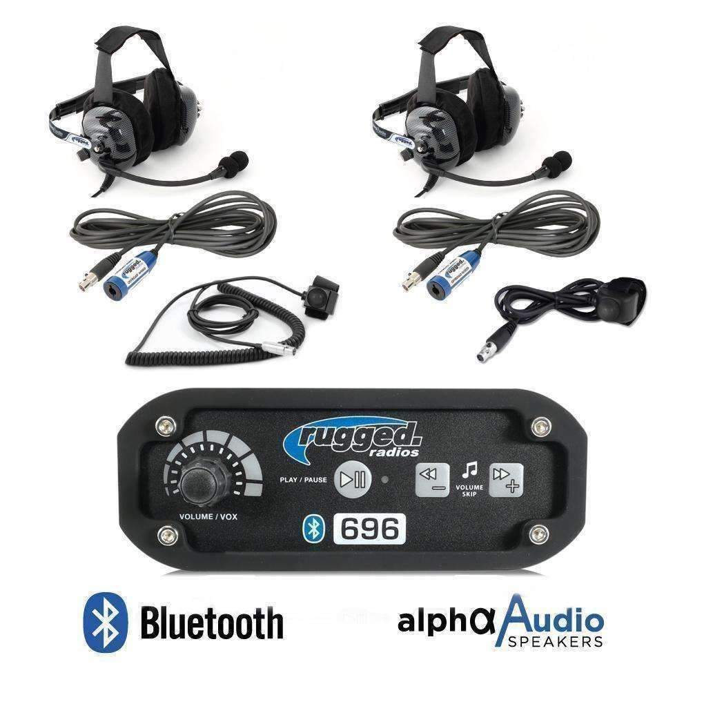 RRP696 2 Person Bluetooth Intercom System with Ultimate Headsets ...